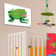 Marmont Hill Green Frog by Eric Carle - Painting on Canvas | Wayfair.co.uk